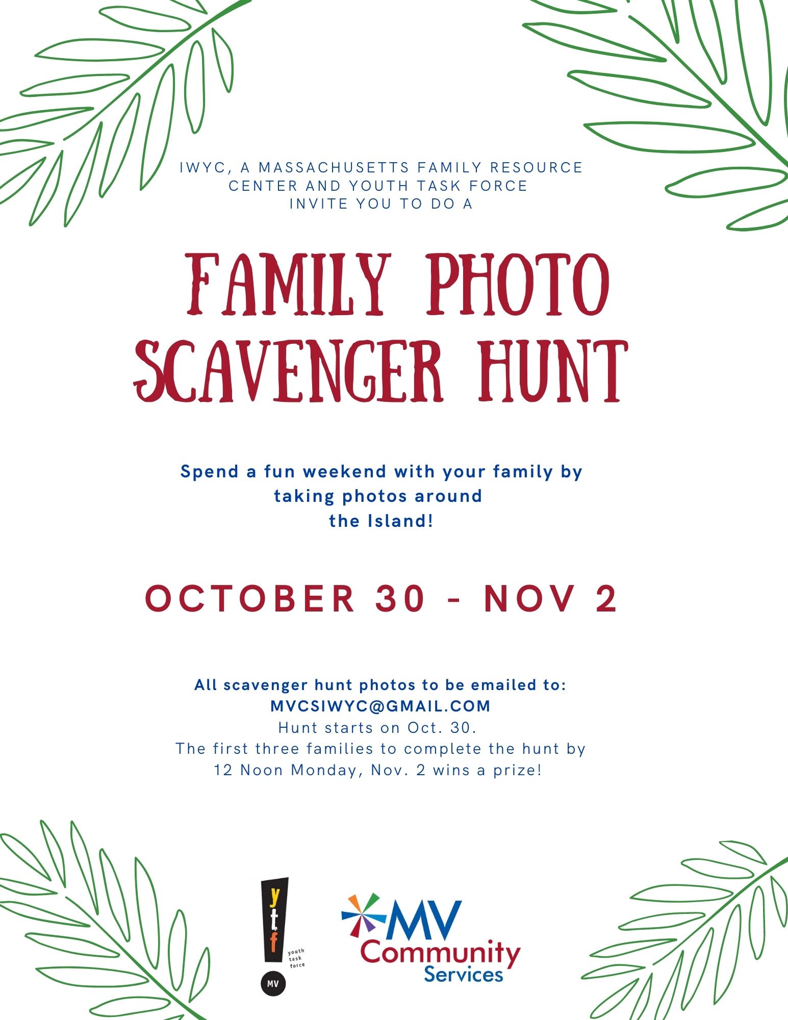 Family Scavenger Hunt - Martha’s Vineyard Community Services