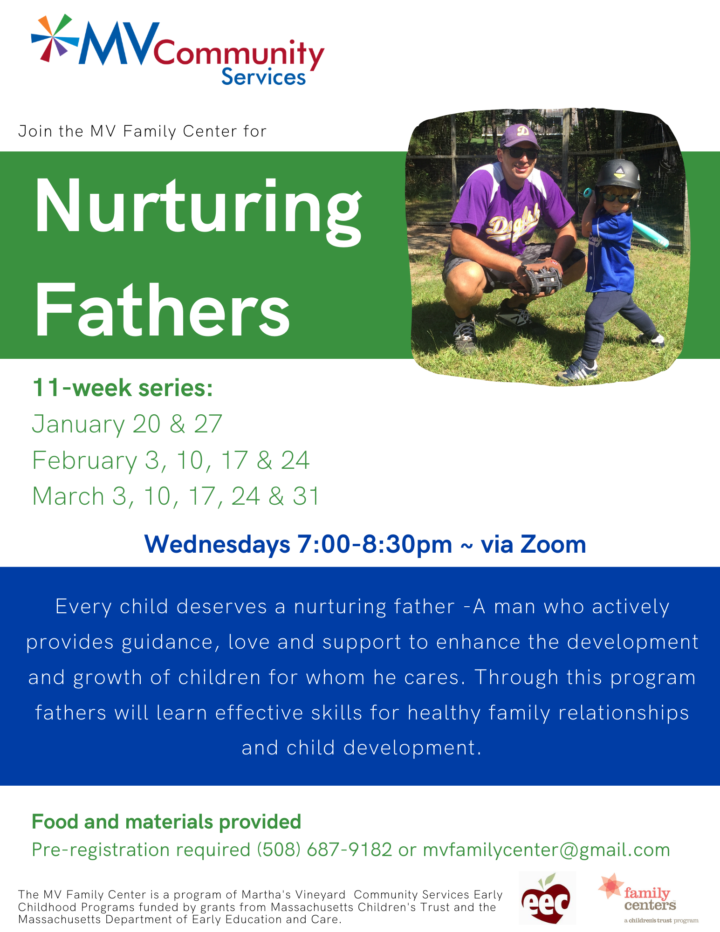 Nurturing Fathers - Martha’s Vineyard Community Services