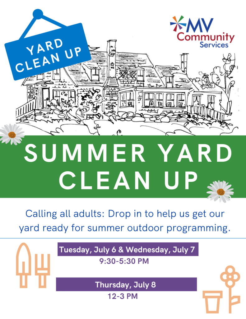Family Center Yard Clean Up - Martha’s Vineyard Community Services