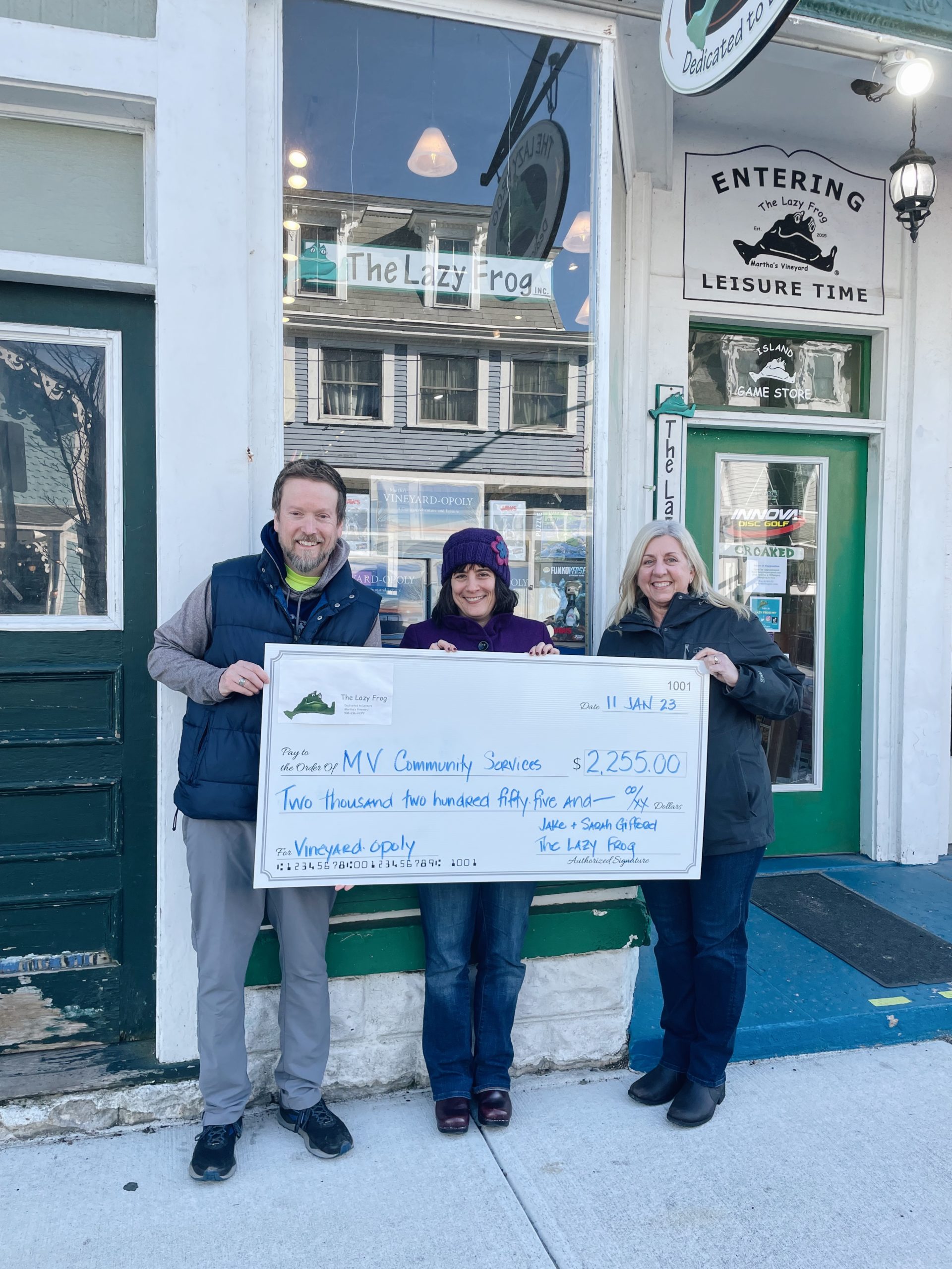 New two-year total for The Lazy Frog’s board game donations exceeds ...